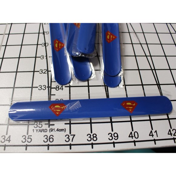 Unbranded | Other | 9 Superhero Superman Slap Bracelets Hero Birthday ...